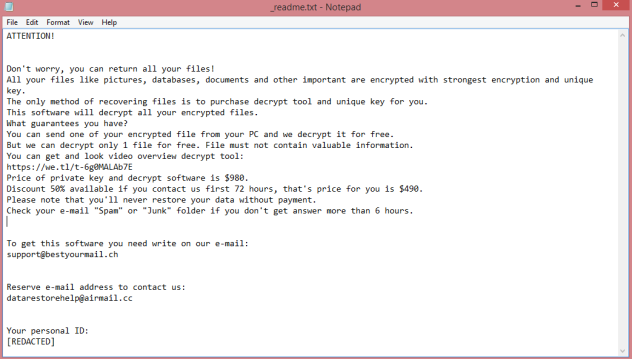 How to remove Oovb ransomware - CompuTips