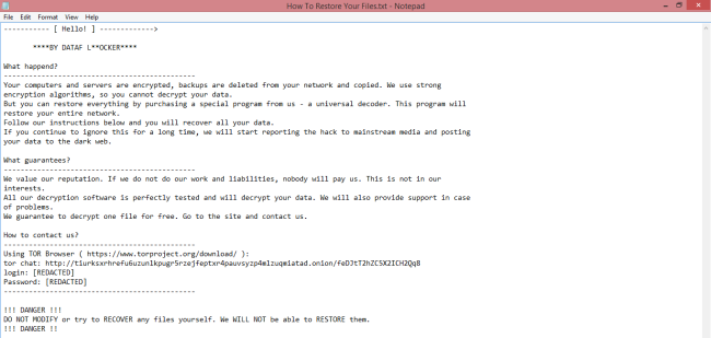 How To Remove Dataf Locker Ransomware Computips
