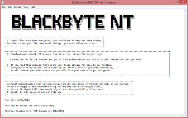 How to remove BlackByteNT ransomware - CompuTips