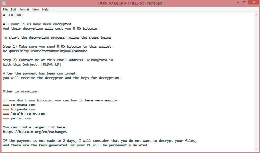 How to remove WiKoN ransomware - CompuTips