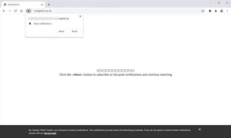 How to remove Ruopors.co.in - CompuTips