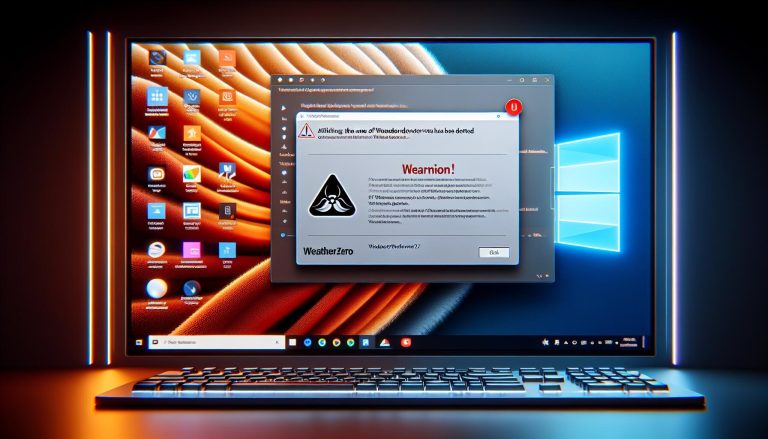 How to remove Weatherzero - CompuTips